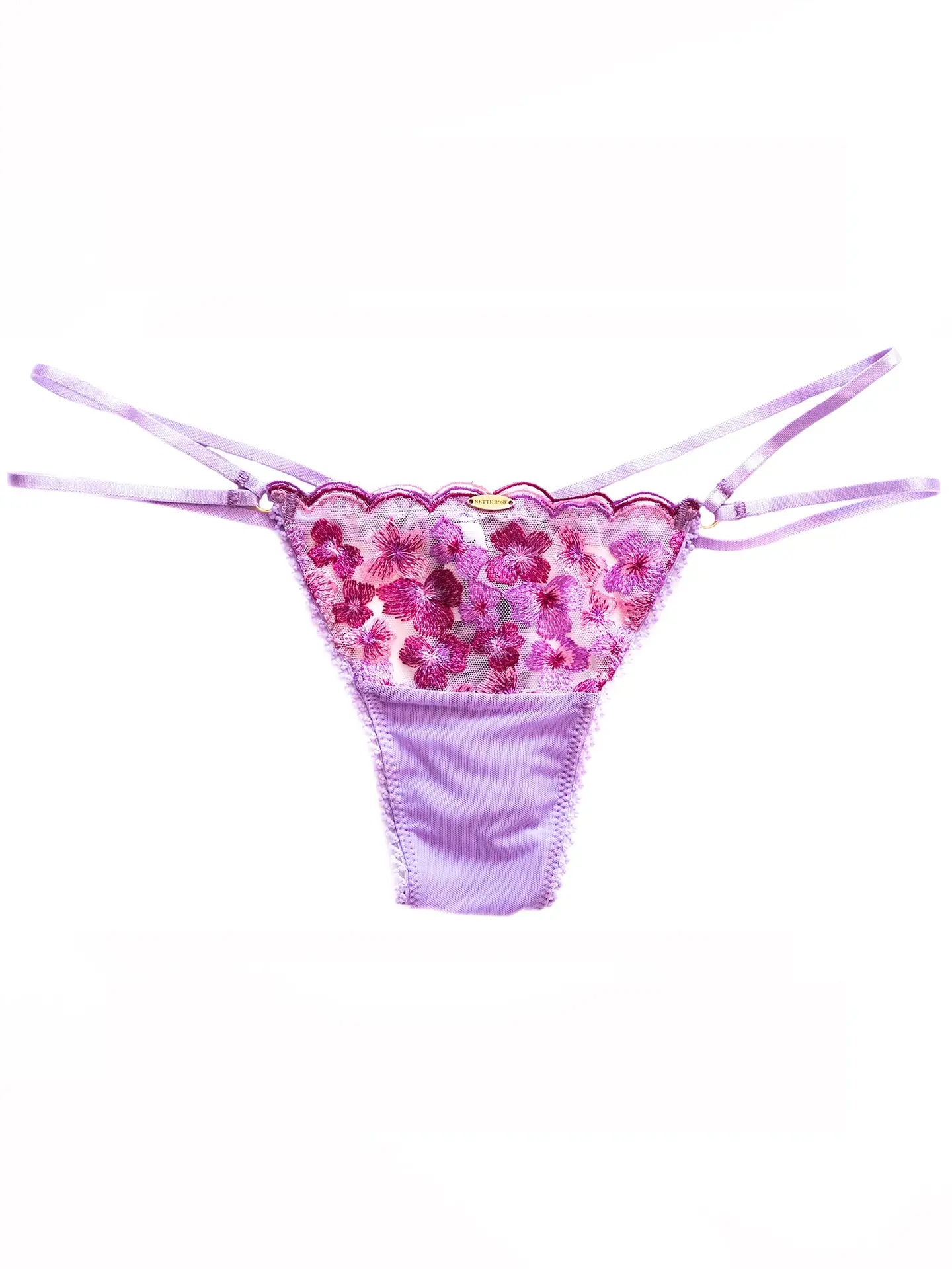 Cairo - Strappy Lace String Thong | Lace Lingerie - Nette Rose